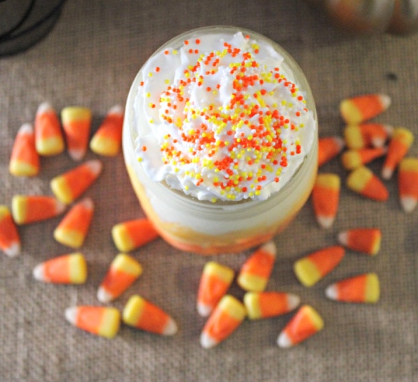 Candy Corn Milkshake Recipe - Ashley Brooke