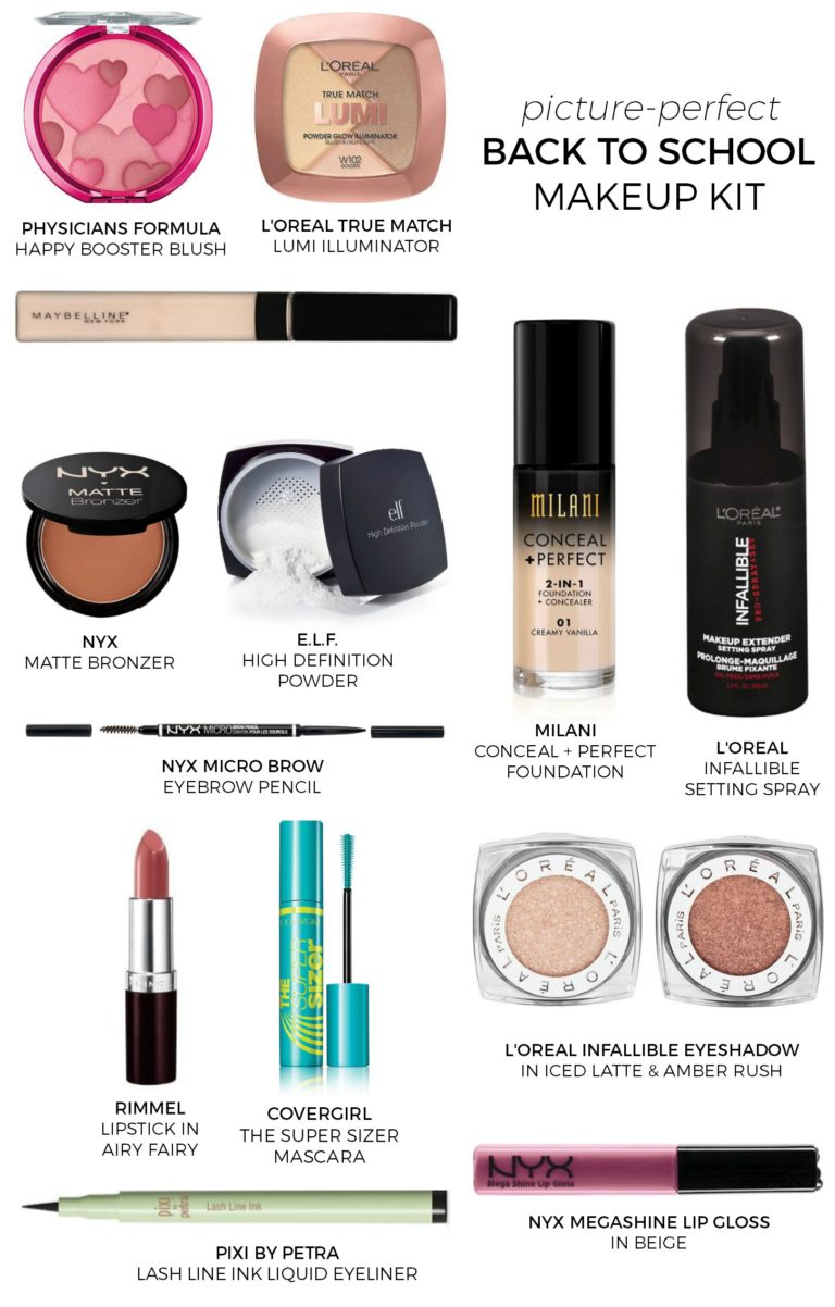 The Perfect Back to School Makeup Kit | Ashley Brooke Nicholas